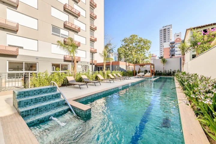 Studiolux - Vacances Gratuites, Piscine, Salle De Sport, Netflix, Puc. - Porto Alegre