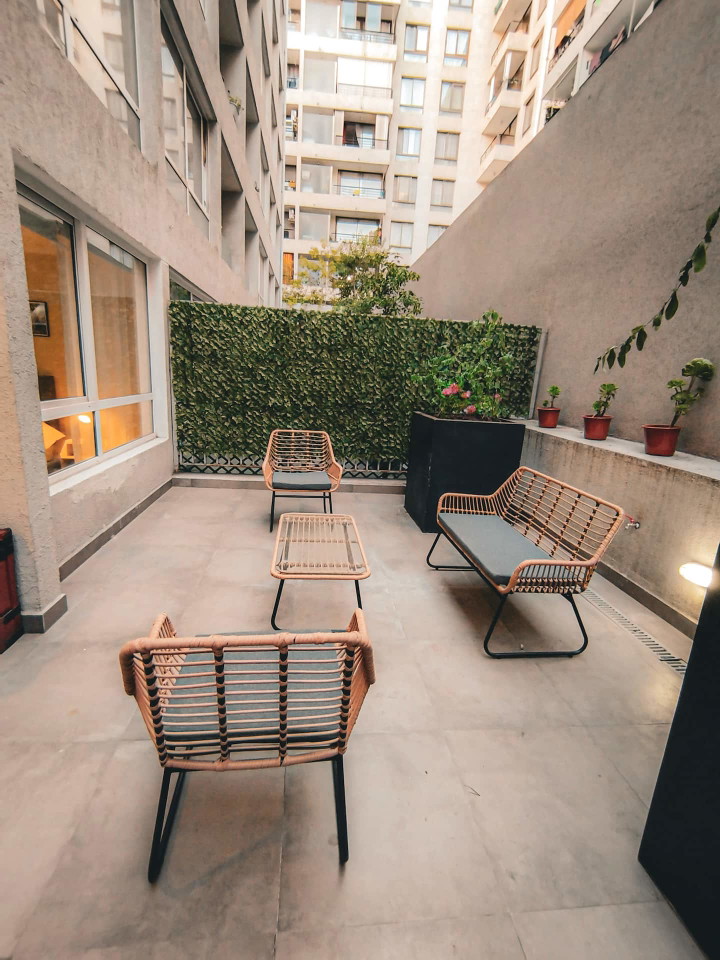 Cozy Apartment With A Private Patio - Chile