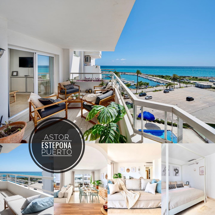 Astor Port&nbsp;: Frontline 2 Bd Seaview Parking Pool - Estepona