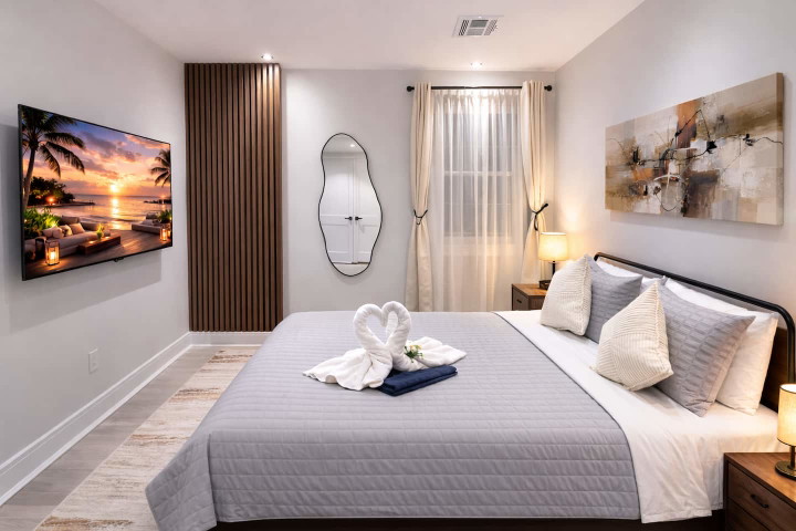 Luxe New 1br Condo | Mins To Nyc, Wtc And Metlife - Jersey