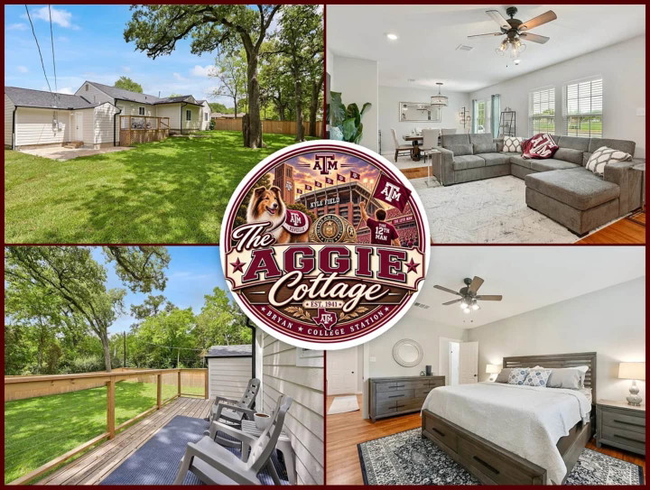 Mins To Tamu | Aggie Ring Dunk | *No Cleaning Fee* - Bryan, TX