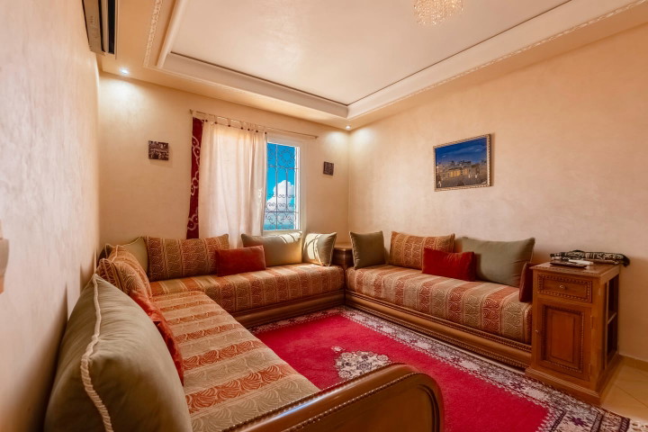 Appartement Moderne  Balcon Et Vue Sur La Ville - Agadir