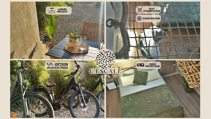 Studio Lescale - Jardin-homecinéma-filet Suspendu - Pont-Sainte-Maxence