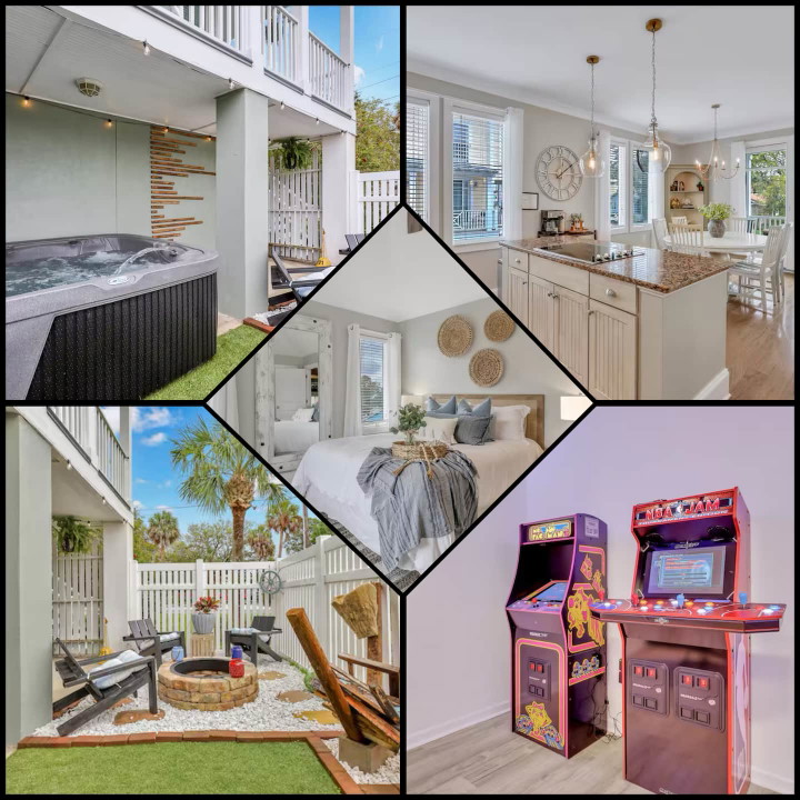 Sea Breeze Terrace Hot Tub & Elevator & Game Room - Tybee Island, GA