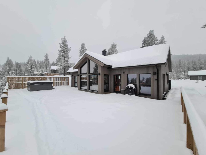 Luxury Mountain Villa With Private Jacuzzi & Sauna - Norway
