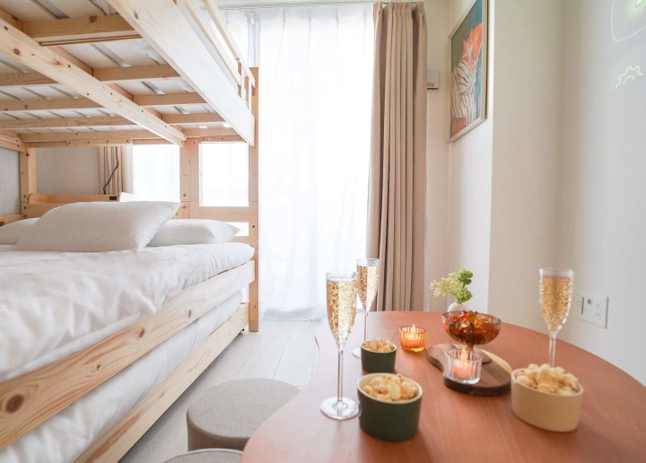 Ohori 6min｜tenjin 4min｜5p Stay｜bunk Bed & Movie-rm403 - Fukuoka, Japan