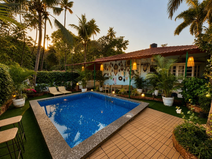 Timeless 3bhk Villa/ Pvt Pool/5mins Walk To Beach - Goa