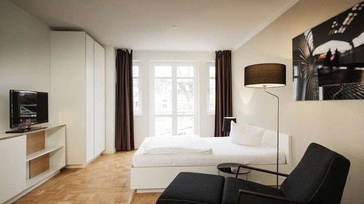Smartments: Furnished Studio Xl With Kitchenette - ハンブルク