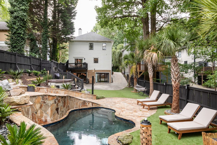 [Huna House] Heated Pool, Hot Tub, Sauna, Firepit - Atlanta