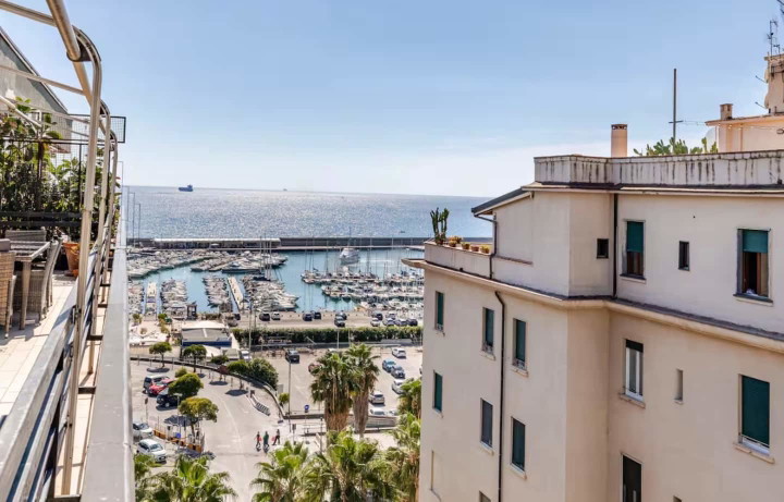 Luxury Seafront Penthouse Private Terrace Mareluna - Salerno