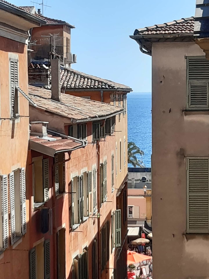 Nice: Charming Sea View Apartment, Air-conditioned. - Nice