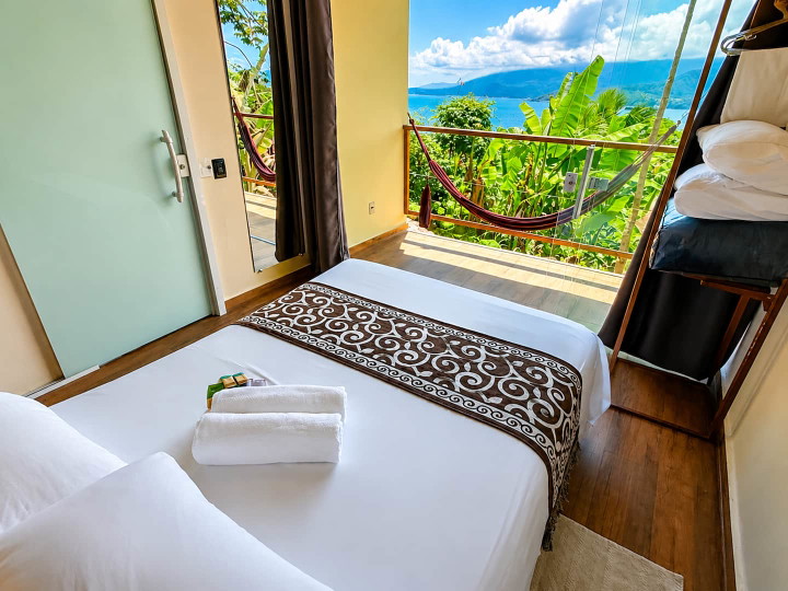 Studio Yoshi Ilhabela Vista Mar-vaga-ar-5min Praia - Ilhabela