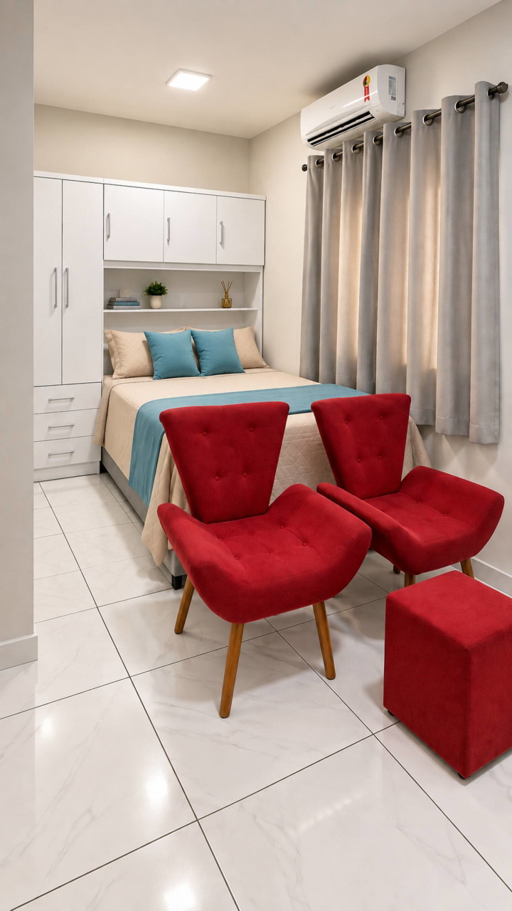 Flat 9 Aconchegante Bem Localizado. - Campo Grande