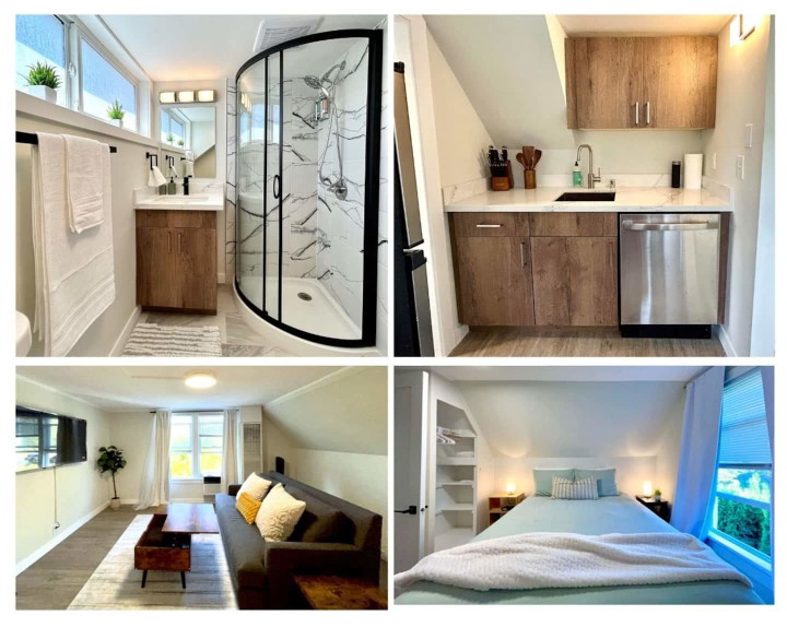Chic, Cozy Unit | Dt Renton | 15 Min To Seatac - Renton, WA