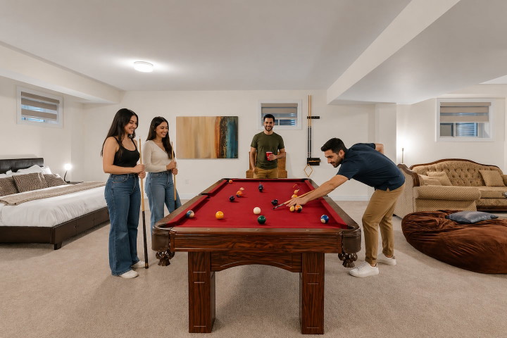 3 Lounges, Pool Table, Massive & Spotless - Ontario
