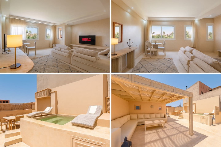 Sublime T2 / Jacuzzi Rooftop / Ramadan Offer Center - Marrakech