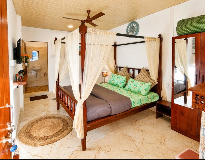 Ecozen Private Ac Room #2 5 Mins From Agonda Beach - Goa