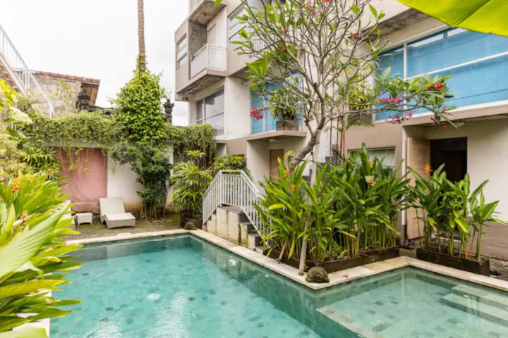 A Loft Apartment 9 W/ Shared Pool In Denpasar - Bali
