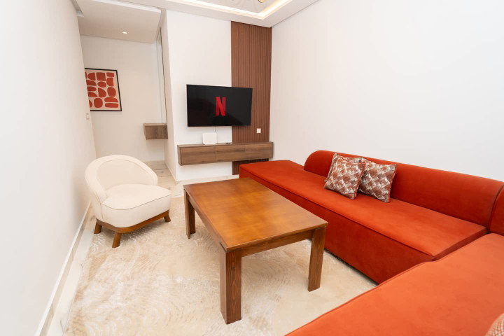 Appartement Familial Uniquement, 2 Chambres, Climatisation, Fibre Optique Et Netflix - Tanger