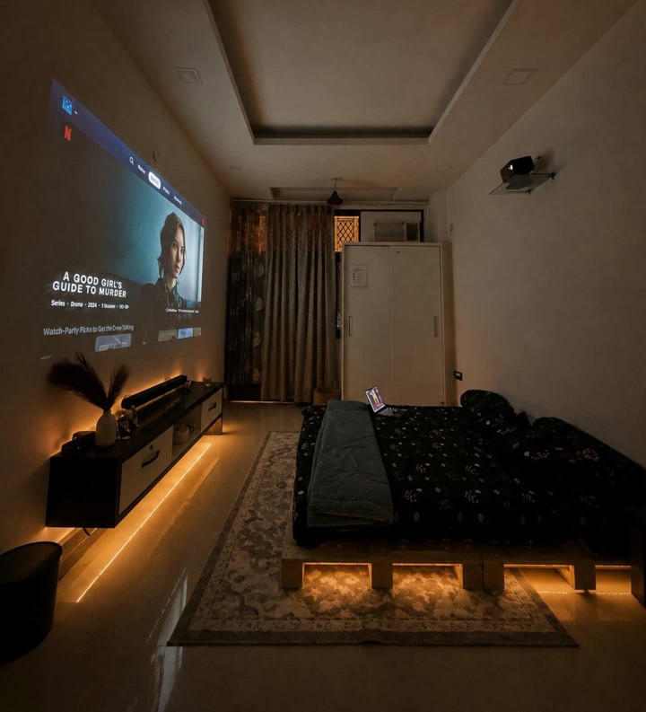 Lumière Stays | Cinematic 3bhk W/ Private Cinema - Delhi
