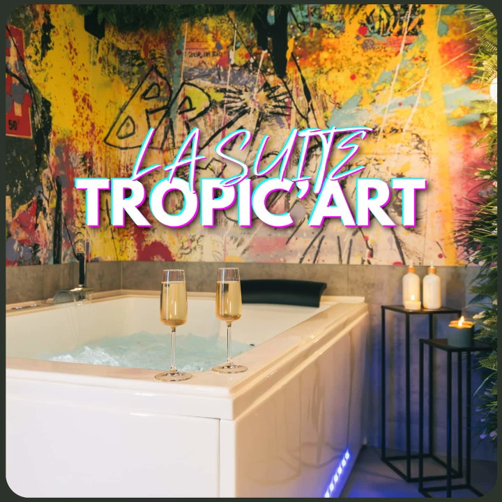 Tropicart Love Suite Balnéo & Ambiance Unique - Lamballe