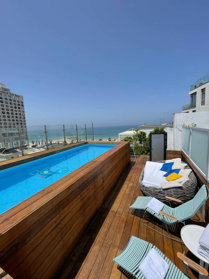 Penthouse With Infinity Pool And Views - Tel Aviv-Yafo
