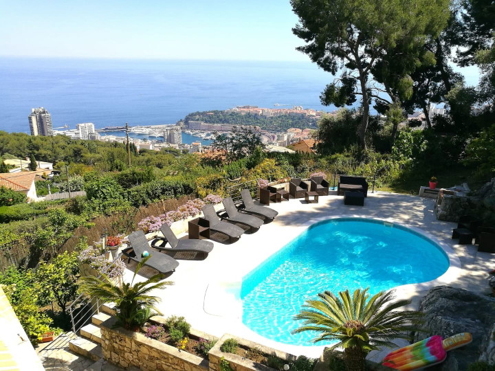 Superbe Villa 3* Piscine Panorama Mer Monaco - Roquebrune-Cap-Martin
