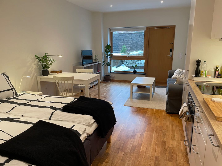 New, Central, Calm, Patio +Free Parking - Solna
