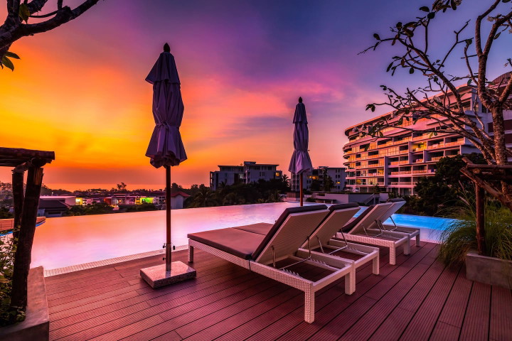 Appartement Moderne De 2 Chambres à Karon, à 800 M - Kata Beach