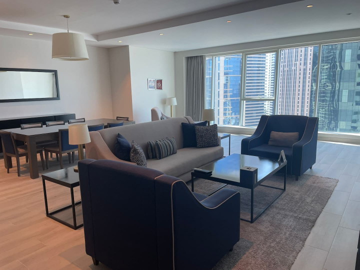 5* Hotel Residences Near Beach - Three Bedrooms - Doha