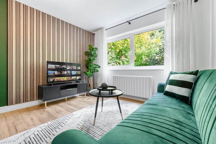 Modern 2br Flat Near Airport Town Centre M1 | Wifi - Luton