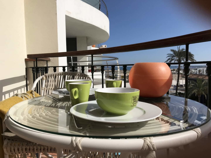 Apartment Costa Blanca Denia Centre El Forti, Right On Beach - Dénia