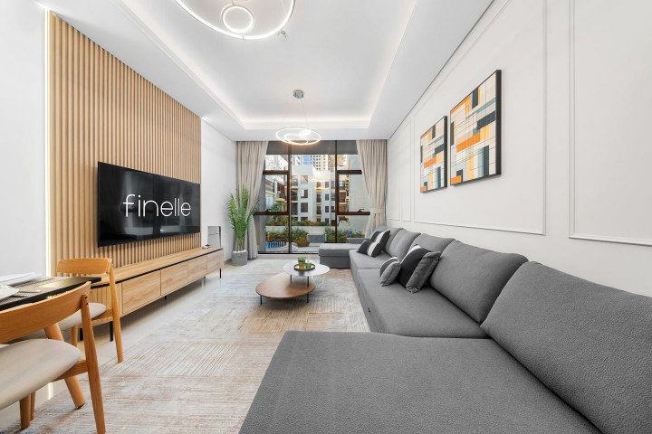 Jvc 1br Nr Circle Mall | Sleeps 7 | Pool & Gym - Dubai
