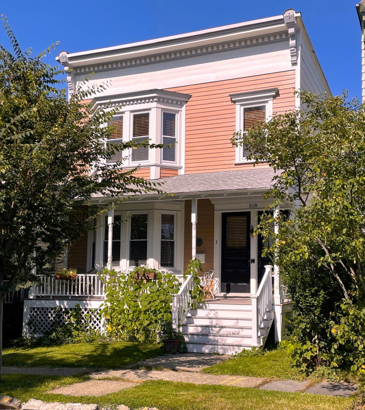 The Pink House - Hudson, NY
