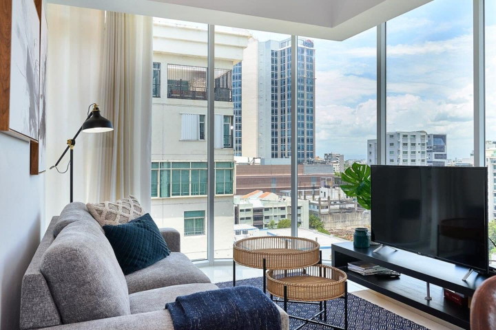 Getaway 1br-wifi-ac-view-gym-bluemall-yellowkey - Santo Domingo