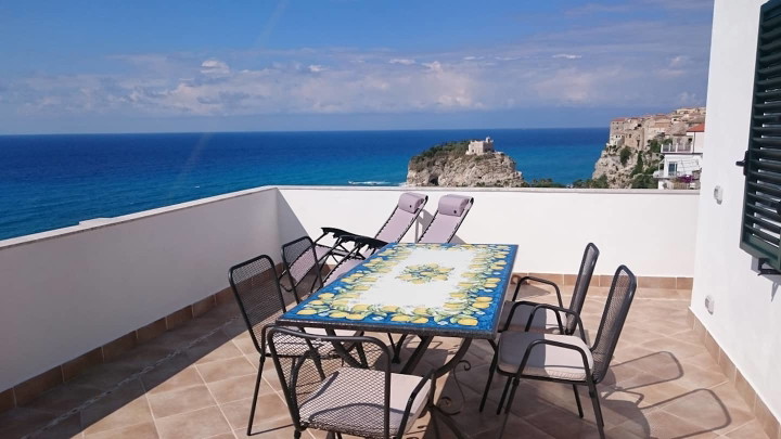 Tropea Penthouse Panorama View - Tropea