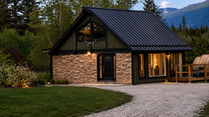 Scenic Country Chalet - Sleeps 6 - Pet Friendly - 艾伯尼港