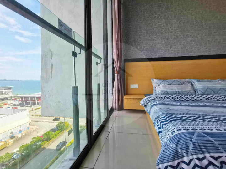 Pd D'wharf Cosy Unit - Seaview (Up To 6 Pax) - Port Dickson