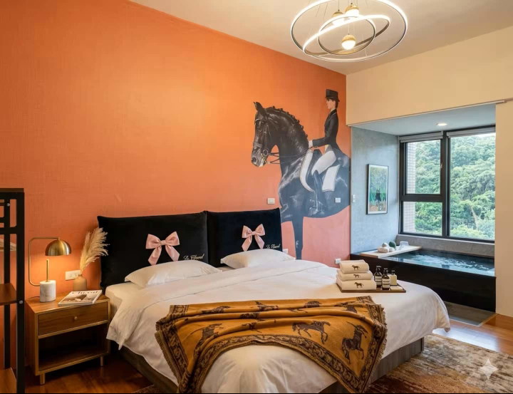 Luxurious Suite With A Warm Orange Sea View And A King-size Bed (Pet And Electric Vehicle Friendly) - Yilan County