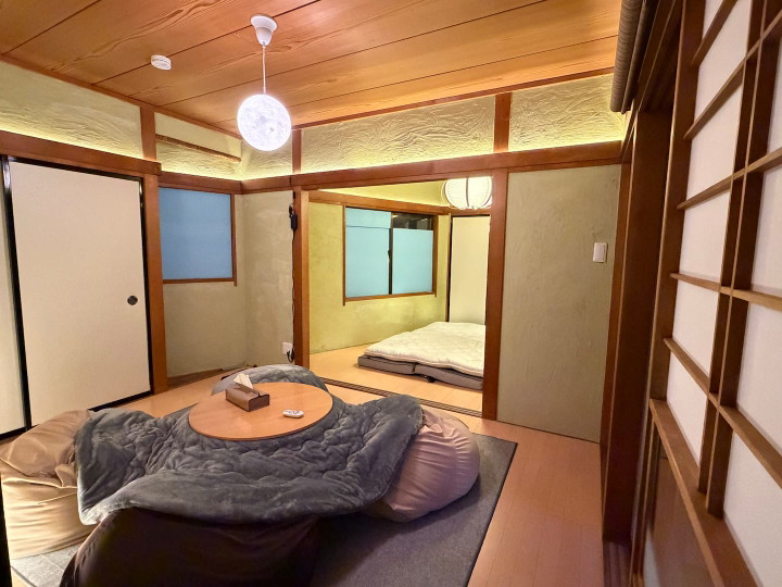 【和風】鶴の間 1階日本の家屋を楽しめる 仙台駅から電車で3分。(電車降りて歩いて2分)人数分で予約 - Sendai