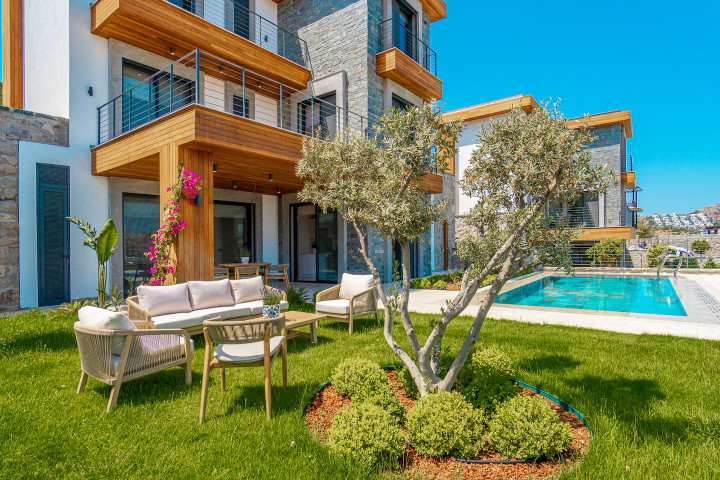 Villa B @Bodrumtriohomes 4+1 Ultra Lüks Villa - Gündoğan