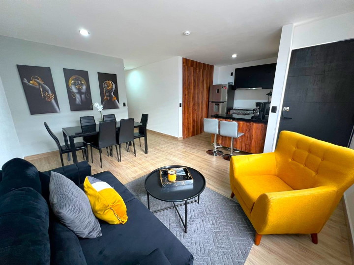Black And Gold Apartment At Zibatá Golf - Mexico