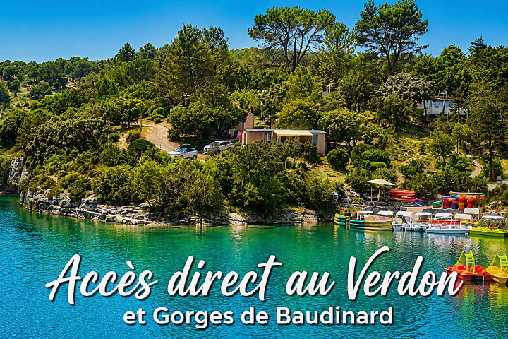 Mobil Home 4 Pers Clim Au Bord Du Verdon - Quinson