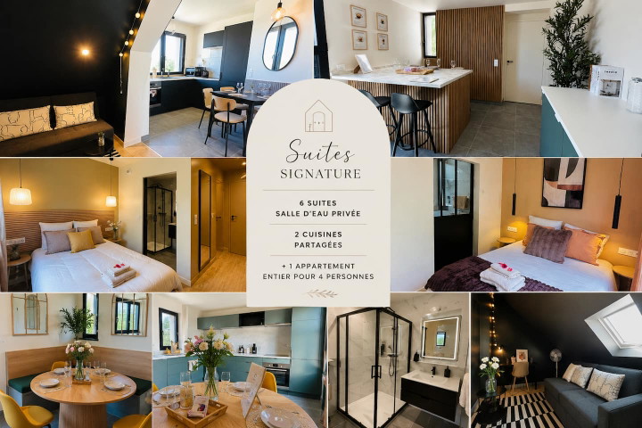 Suites Signature 16 Pers 7 Suites 7 Sdb - Rennes