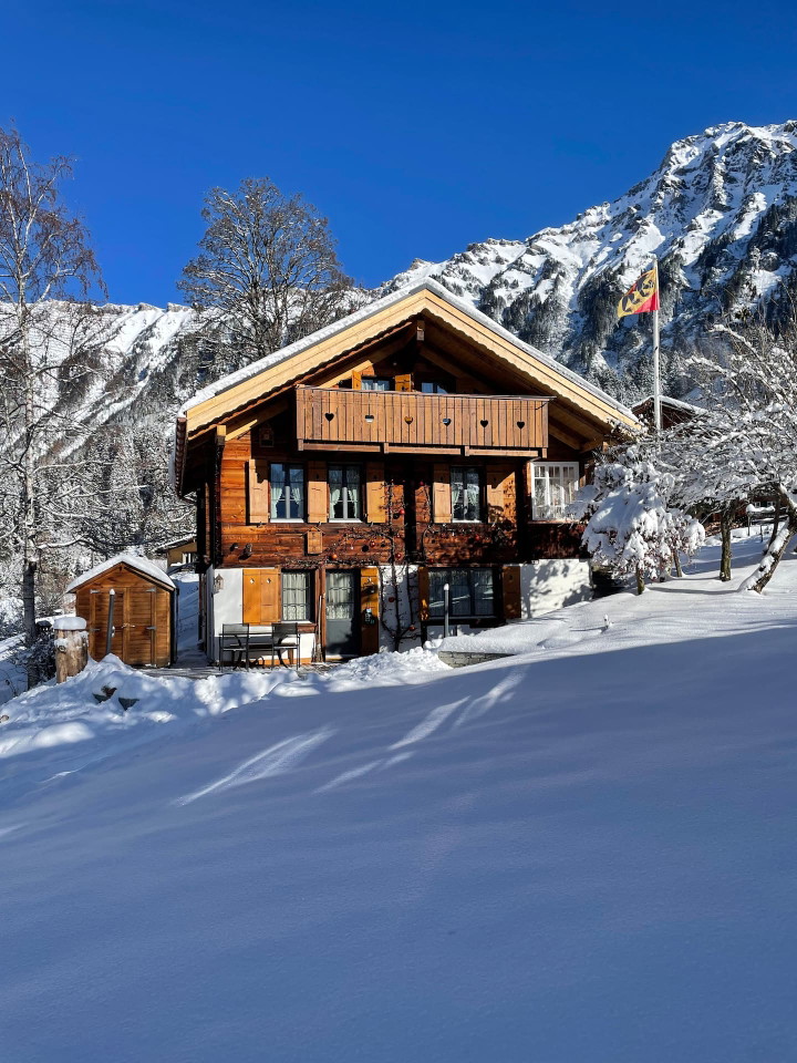 Wengen Apartment Fuchs + Sauna Chalet Arvenhüsli - Lauterbrunnen