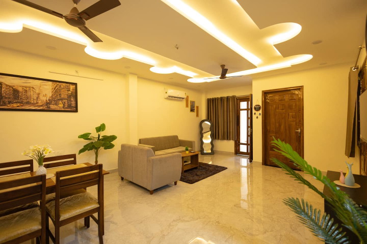 Aurevia Stays | A Premium 3bhk Home Near Lulu - Lucknow