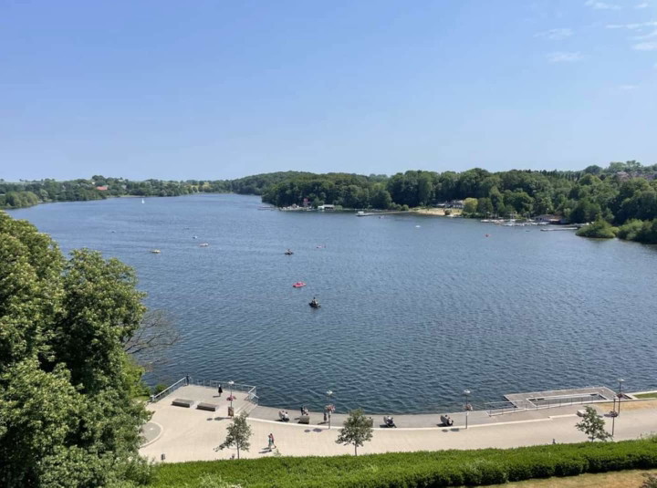 Panoramablick üBer Den See - Bad Segeberg