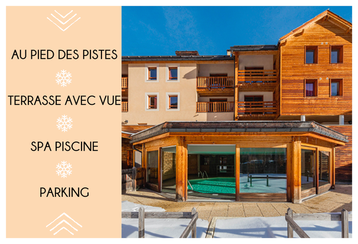 Apt Familial Dans Résidence, Balcon Avec Vue - Abriès