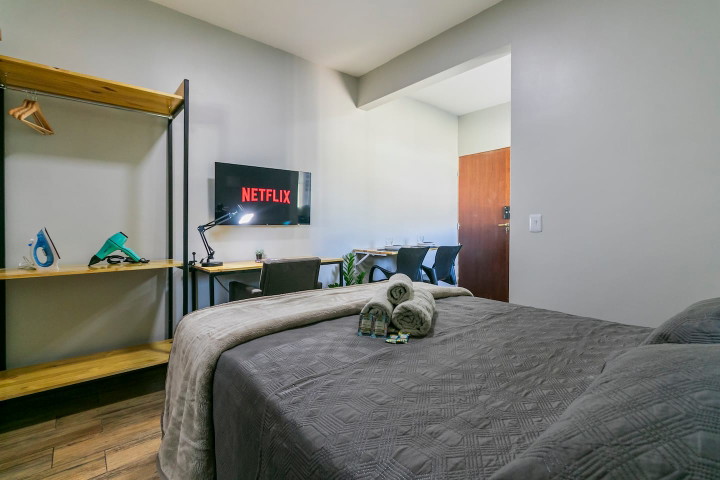 Studio In Poá With Parking Space And Fast Wi-fi, Bordering Suzano - Suzano