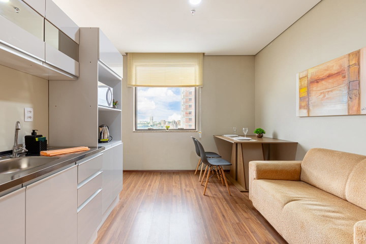 Flat With Kitchenette - With 1 Parking Space Un1305 - Osasco